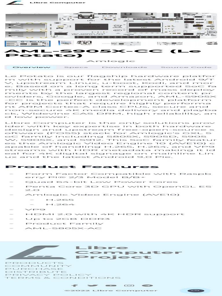 AML-S905X-CC (Le Potato) | PDF