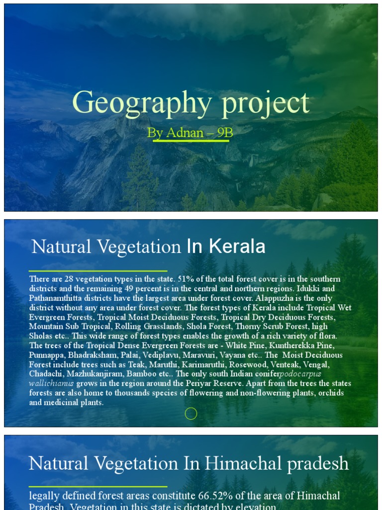 Geography Project | PDF | Organisms