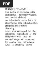 Terminologies in Arnis | PDF