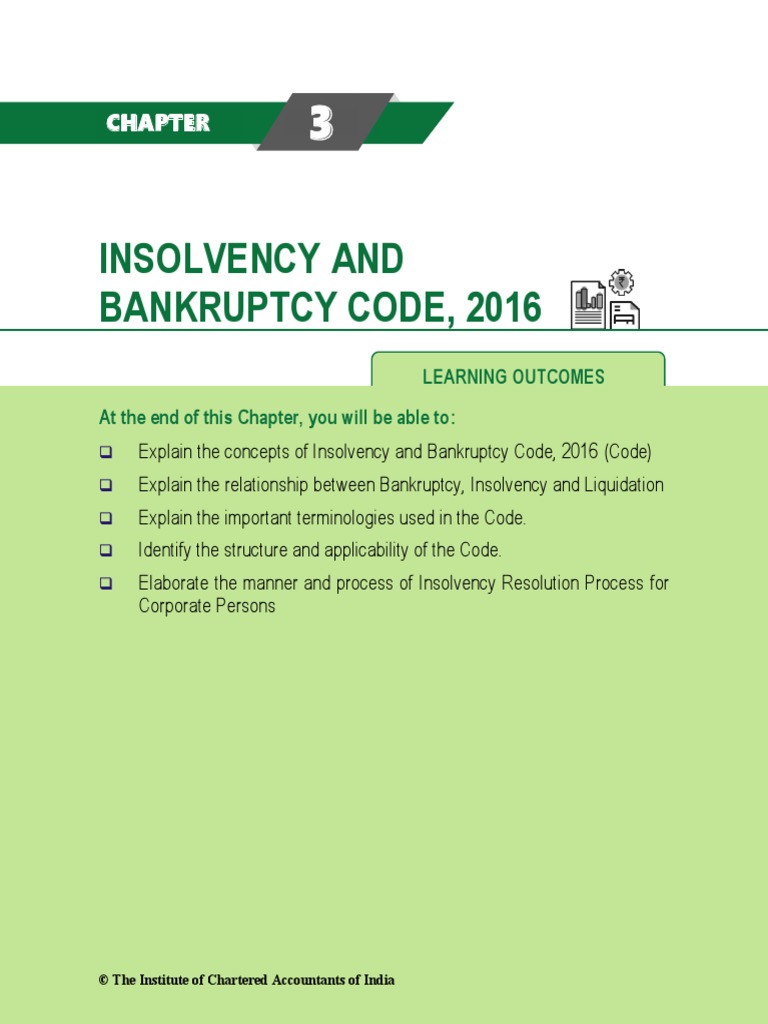 Ibc 2016 | PDF | Bankruptcy | Insolvency