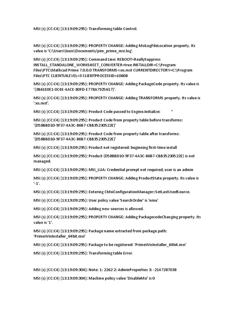 Msi Pdf Windows Registry Computing Platforms