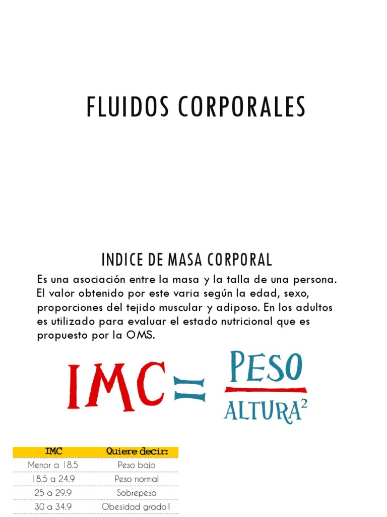 Fluidos Corporales | PDF | Sangre | Química