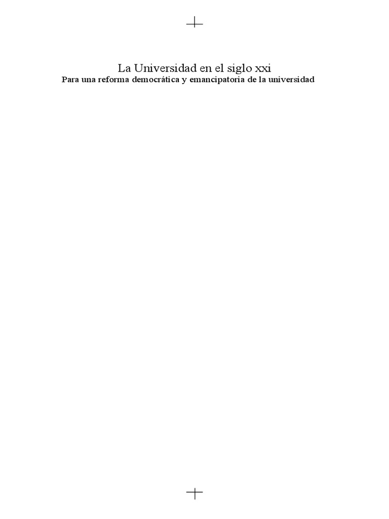Universidad Siglo Xxi | PDF | Universidad | Democracia