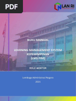 Manual Book Peserta Untuk LMS Kolabjar | PDF