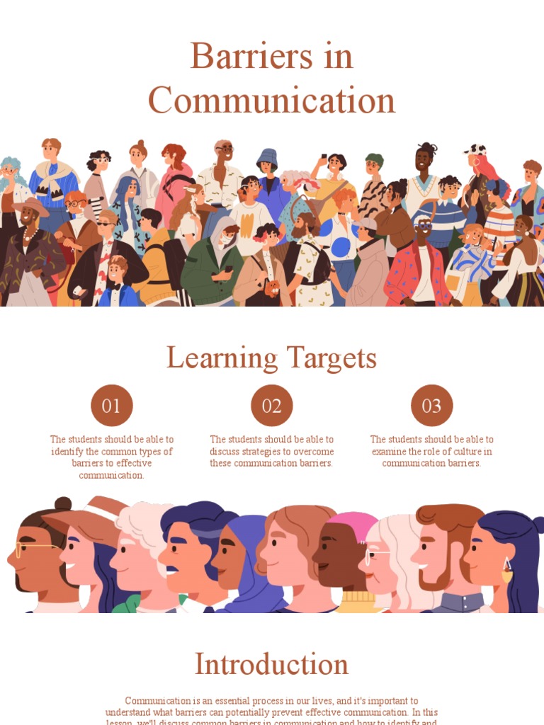 Communication Barriers Presentation | Download Free PDF | Communication | Cognitive Science