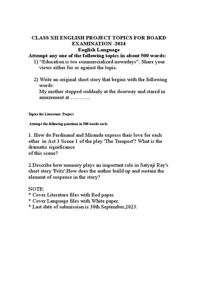 English Project 2023-2024.docx1 | PDF