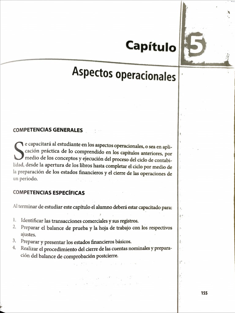 Capítulo 5 Aspectos Operacionales | PDF