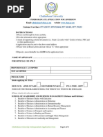 Declaration Form For Scholarships | PDF