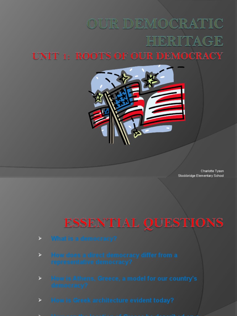 Roots of Our Democracy | PDF | Democracy | Political Ideologies
