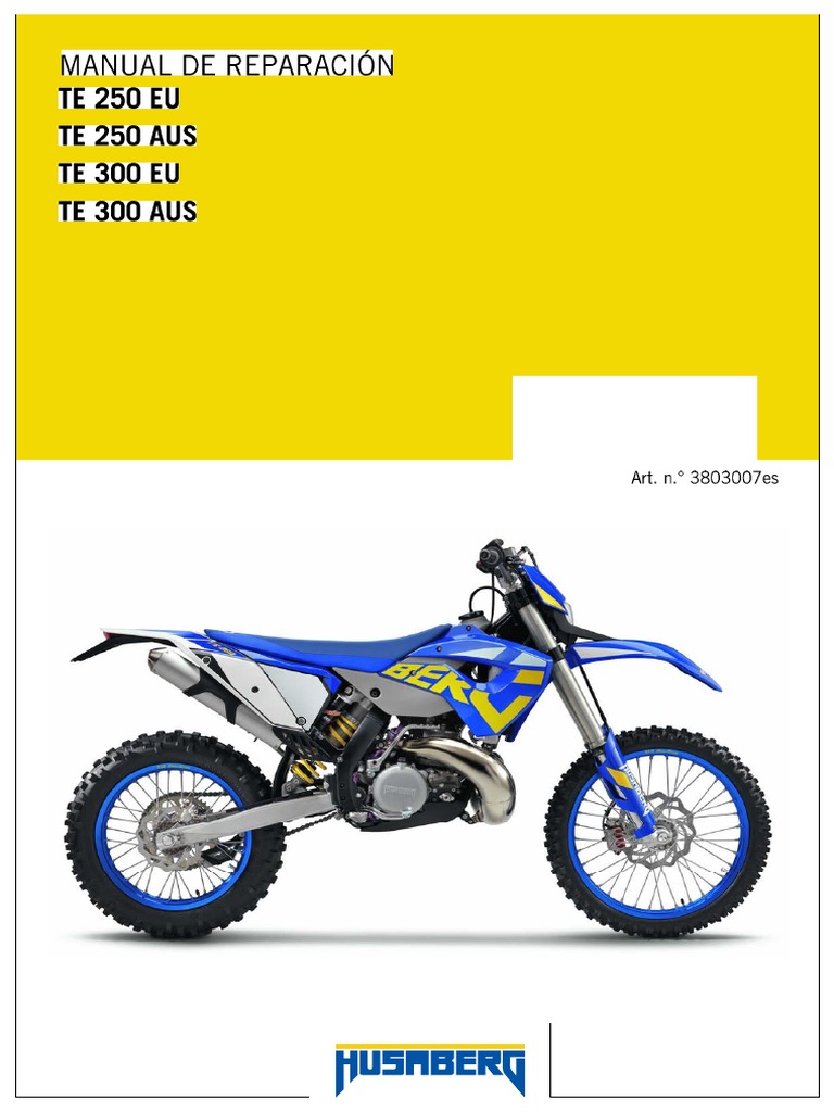 Manual Taller HUSABERG TE 250-300 2011 | PDF
