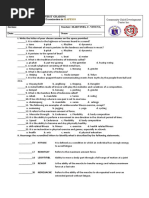 Test II: Enumeration Direction: Give What Is Being Ask. Write Your ...