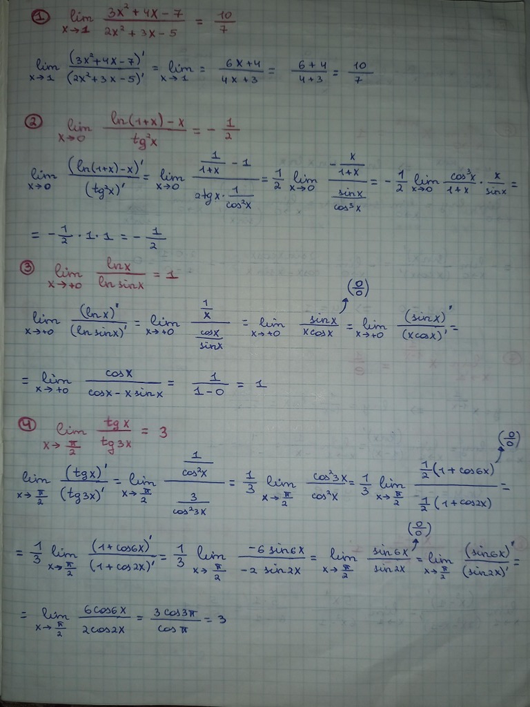 Riyazi Analiz 1 Misallar | PDF
