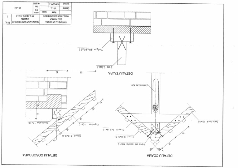Detalii Sarpanta Lemn | PDF