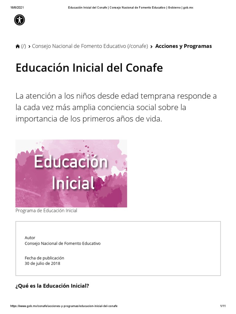 15 AB Educaciøn Inicial del Conafe _ Consejo Nacional de Fomento ...