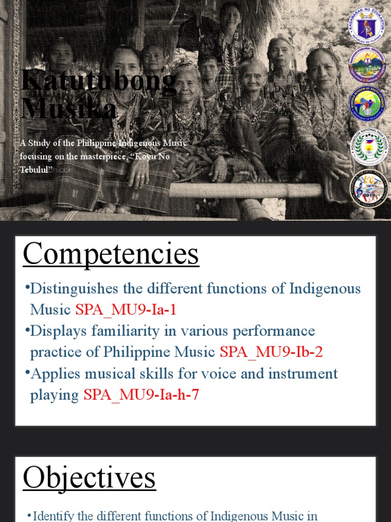 Katutubong Musika: A Study of The Philippine Indigenous Music Focusing ...