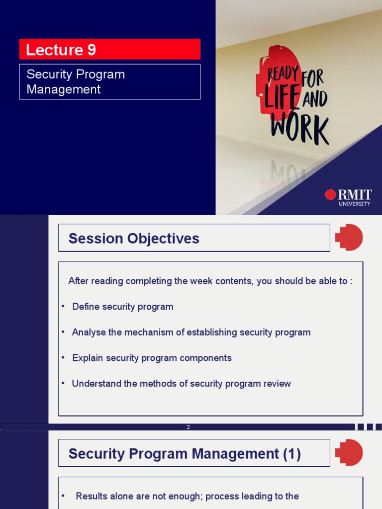 (Class Note) Module 9 - Security Program Management | Download Free PDF | Performance Indicator ...