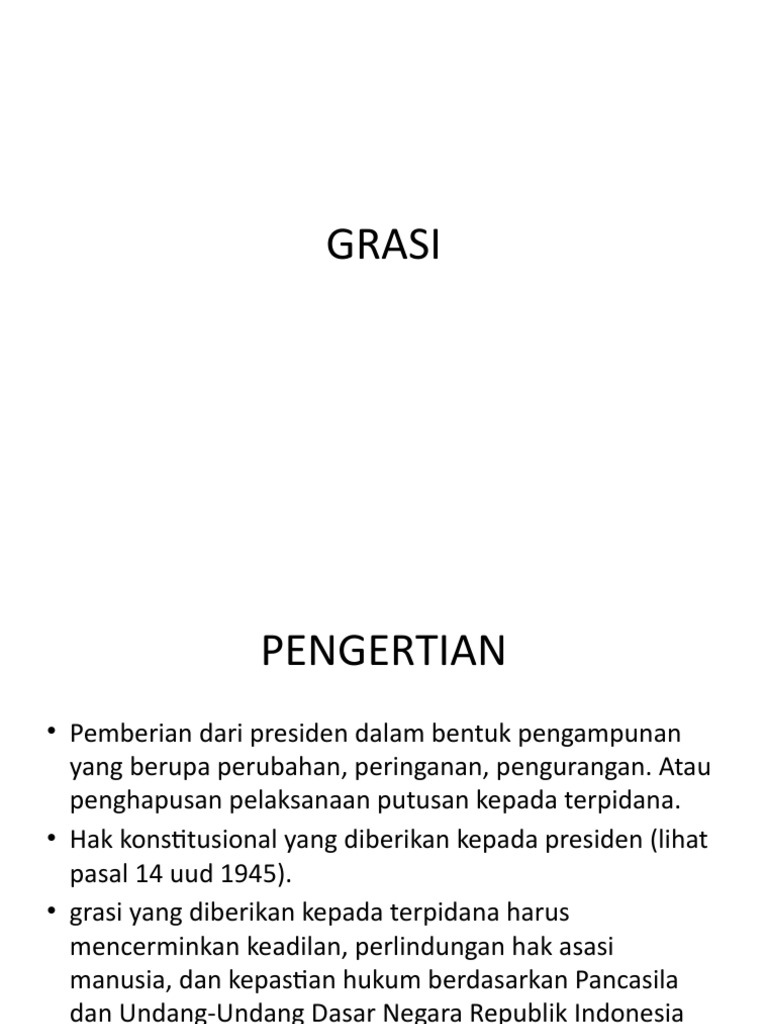 GRASI | PDF | Ilmu Sosial | Hukum