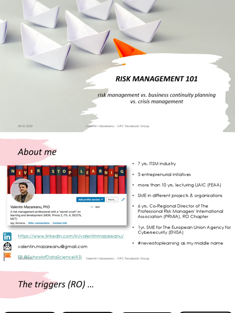 Risk Management Grc Pdf Risk Risk Management