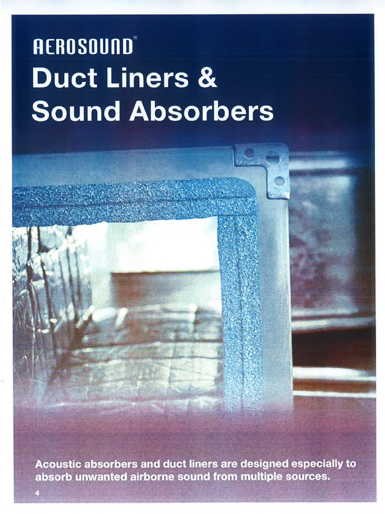 AEROFORM - AEROSOUND LX DUCT LINER Technical Details | PDF