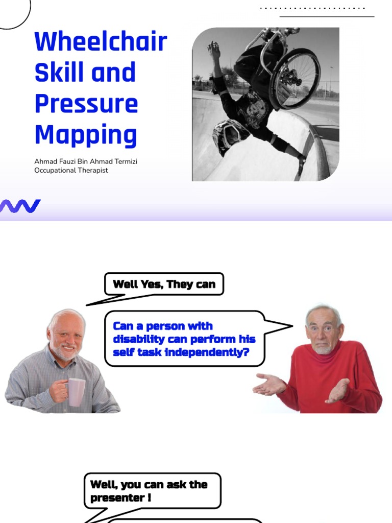 Wheelchair Skills and Pressure Mapping Guide | PDF | Wheelchair ...