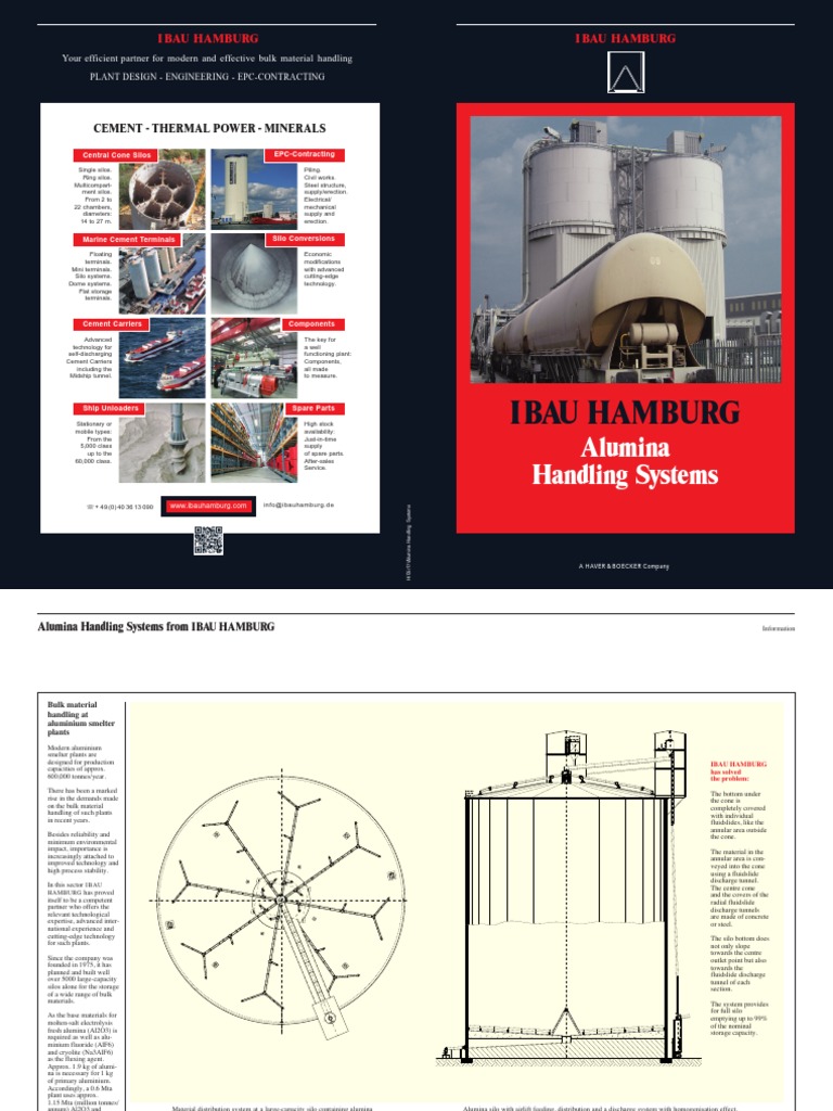 Alumina Handling Systems by IBAU | PDF | Aluminium Oxide | Cement