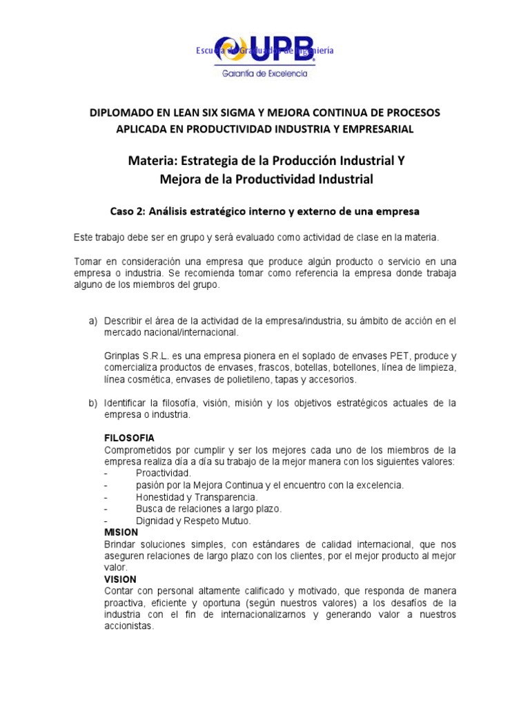 Analisis Pestel | PDF | Business | Calidad (comercial)