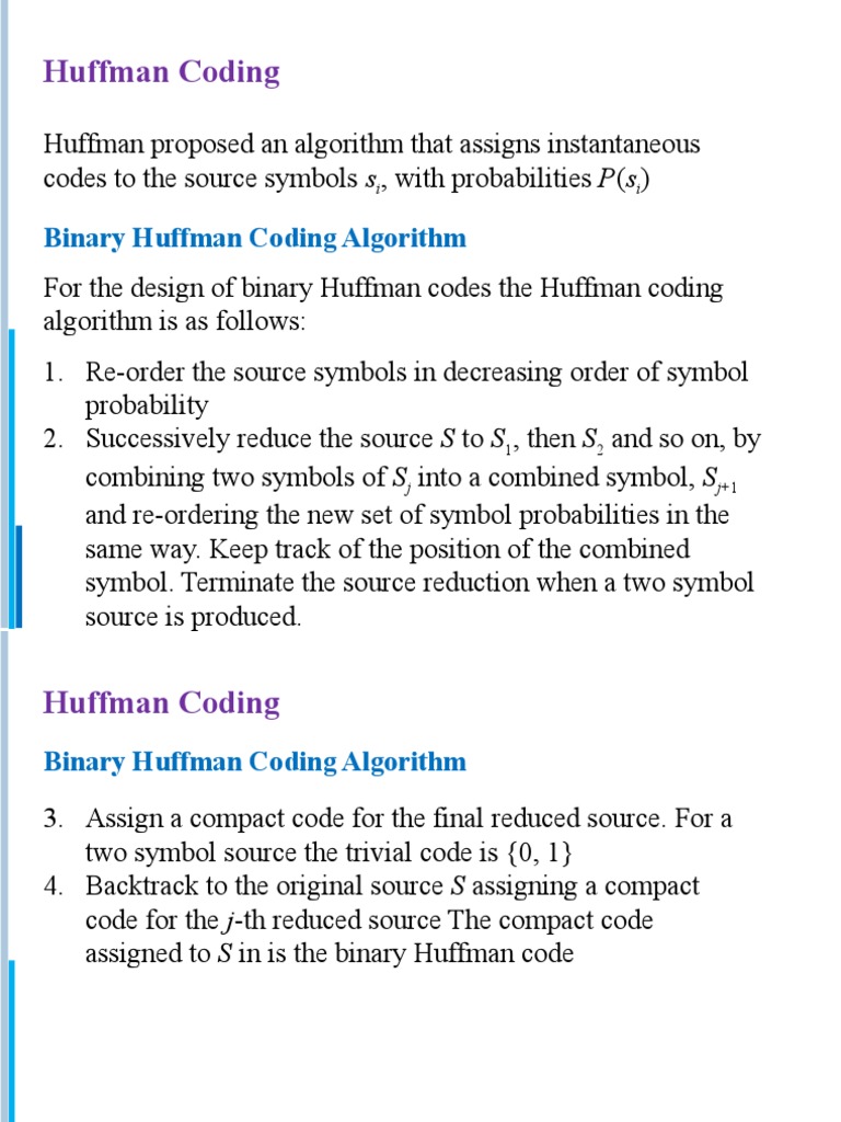 Huffman Coding 1 | PDF | Algorithms And Data Structures | Mathematics Huffman Coding 1 | PDF | Algorithms And Data Structures | Mathematics