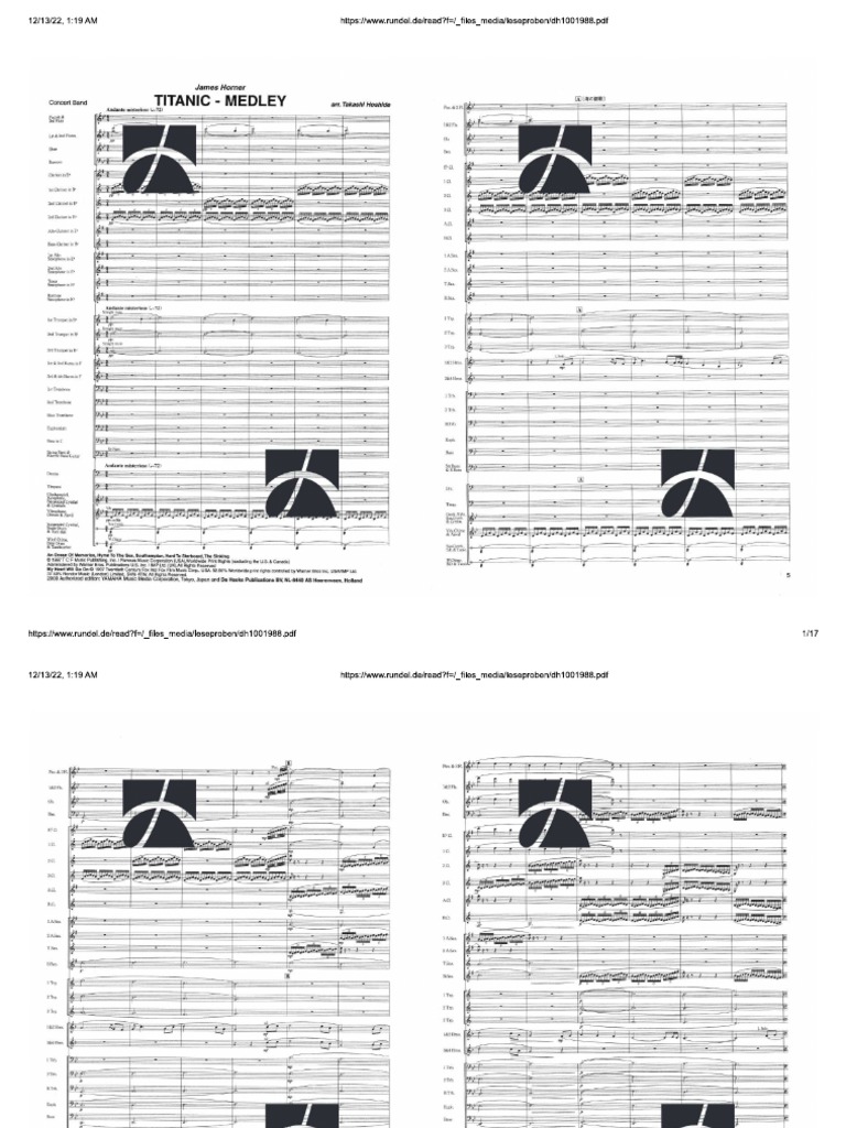 Titanic Medley | PDF