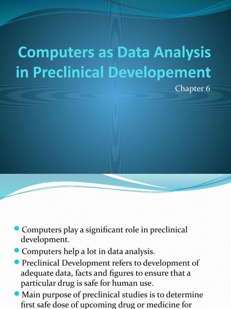 Data Analysis in Preclinical Developement | PDF | Pharmacy | Chromatography
