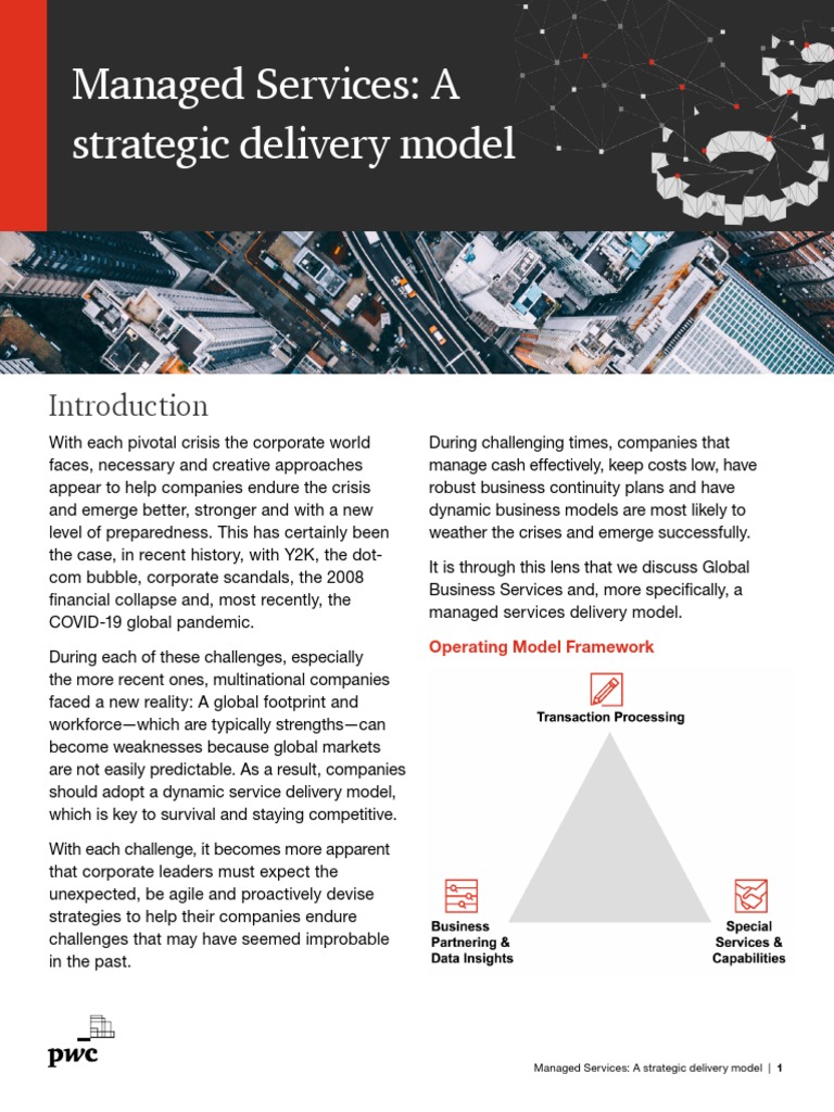 Pwc Managed Services Whitepaper Covid 19 Download Free Pdf