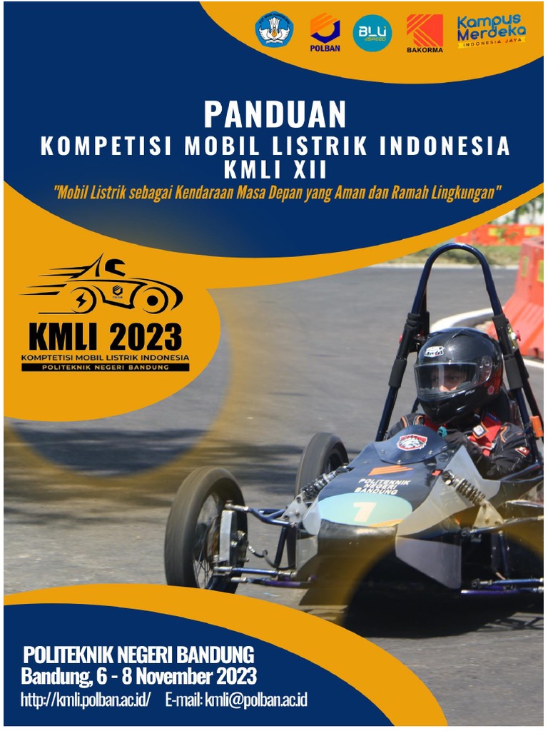 Pedoman KMLI XII 2023: Mobil Listrik | PDF