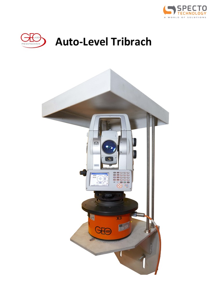 Auto-Level Tribrach Data Sheet | PDF | Electronics | Electrical Engineering
