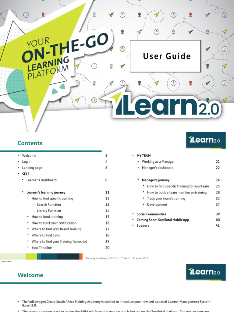 ILEARN2.0 - USER GUIDE - Go - Live | PDF | Software | Computing