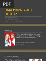 Data Privacy Act of 2012 | PDF