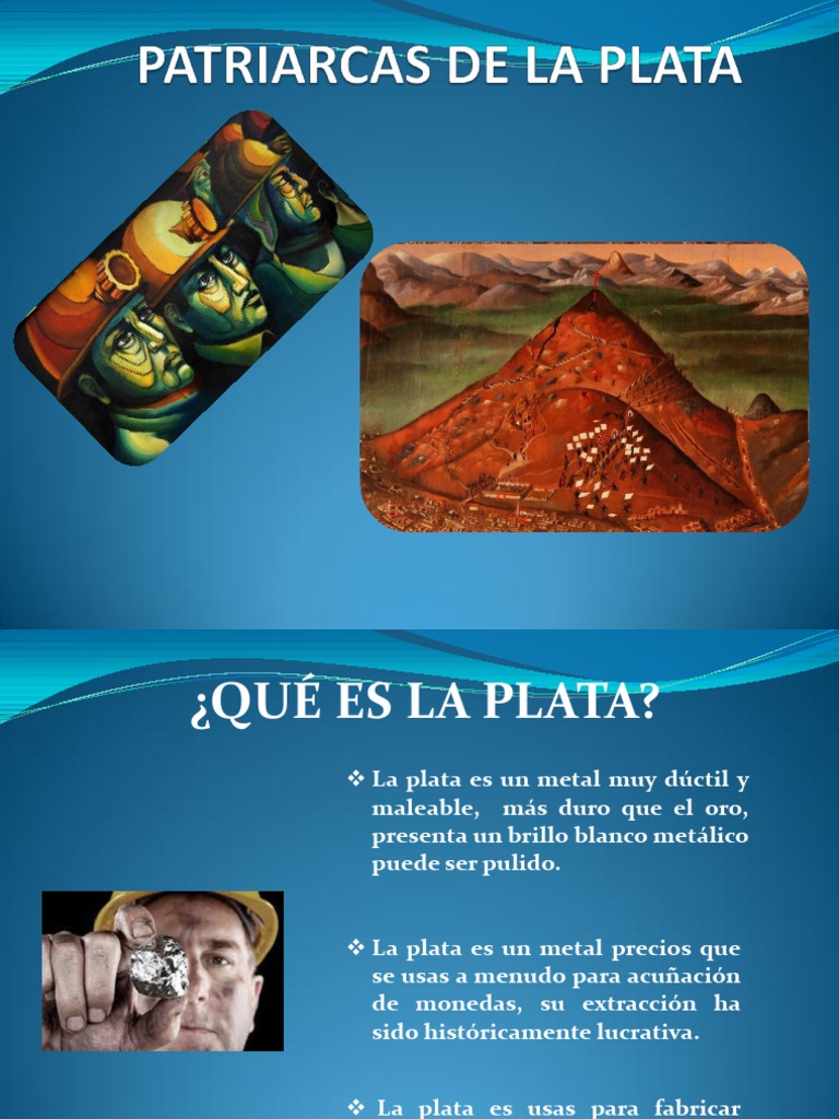 Patriarcas de La Plata | PDF | Plata | Economias