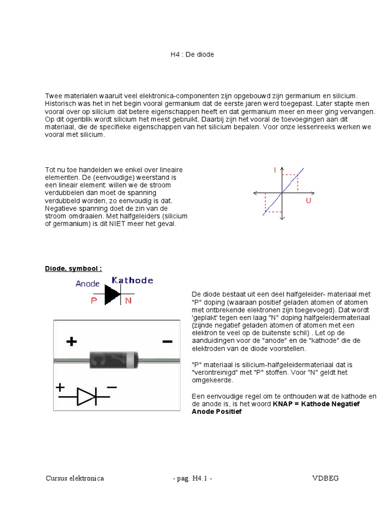 H4 Diode | PDF