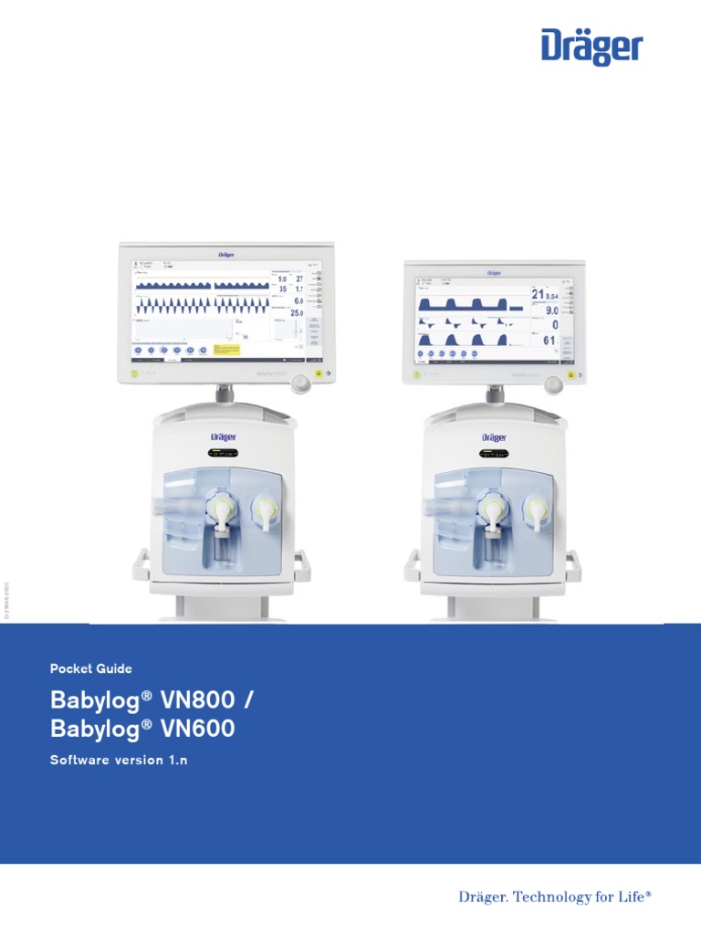 Quick Guide Babylog Vn800 Vn600 BR 9109439 en Master | PDF | Manufactured Goods