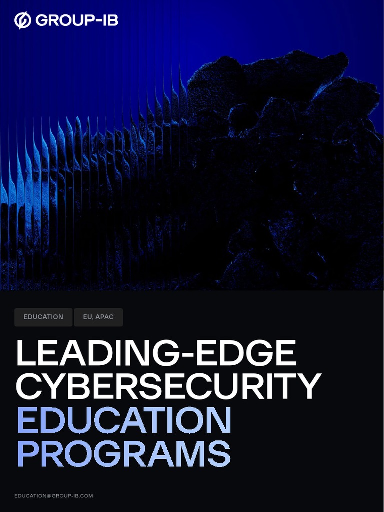 Group Ib Edu Training2023 Leaflet Eu Apac | PDF | Security | Computer ...