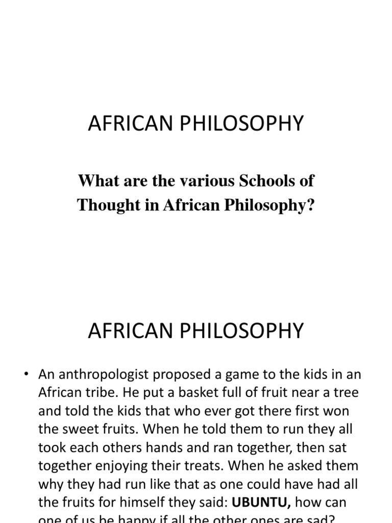 FMP3742 African Philosophy What Is It 2017 | PDF | Wisdom