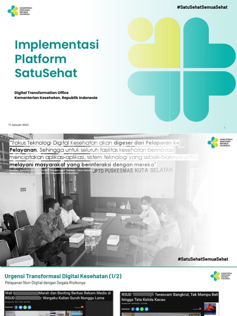 Implementasi Platform SatuSehat 2023 | PDF