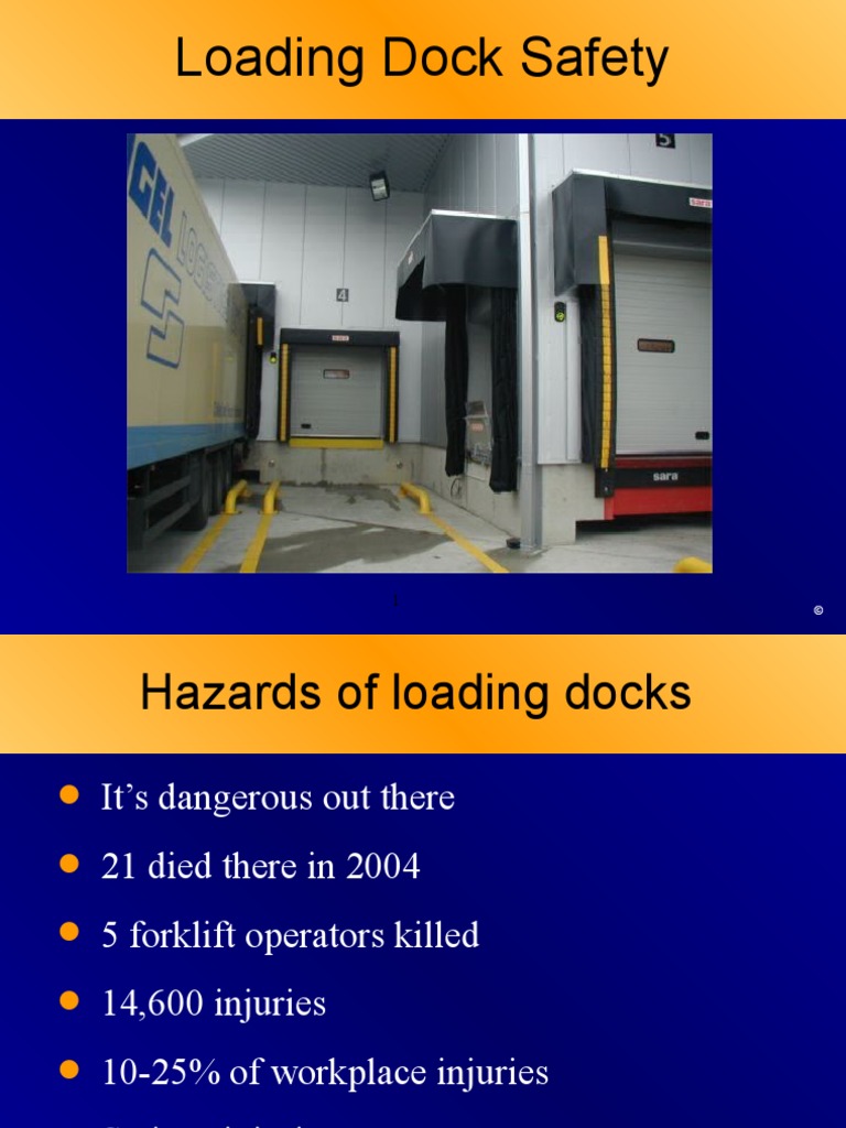 Loading Dock Safety | PDF | Forklift | Trailer (Vehicle)