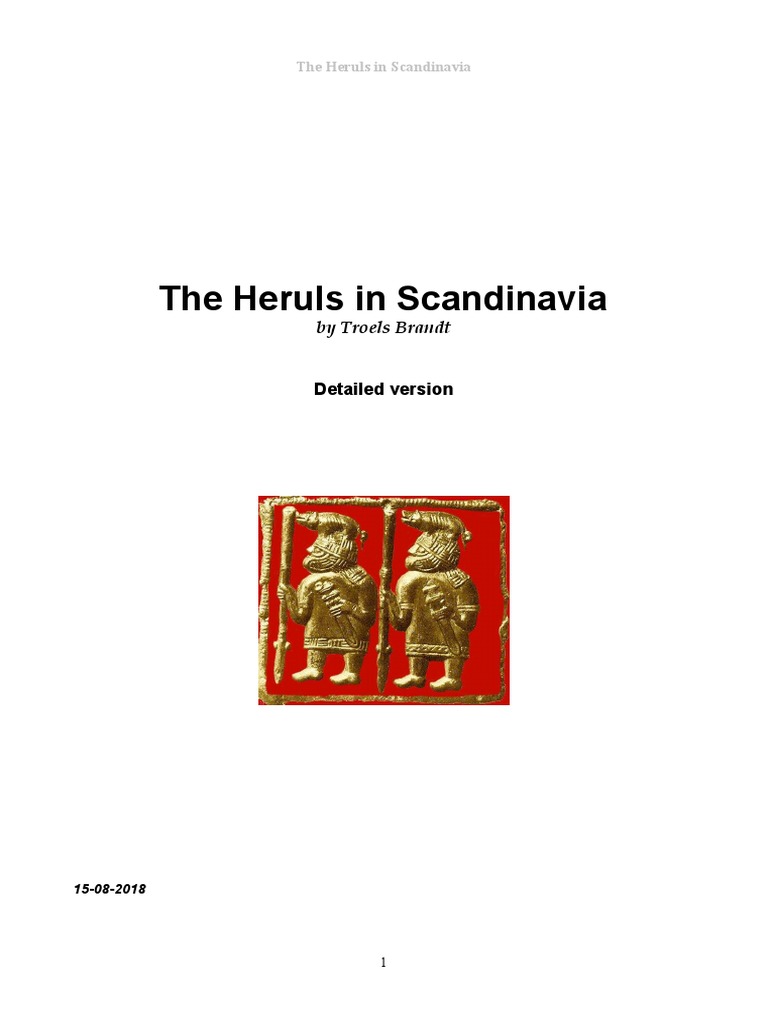 Troels Brandt Heruls in Scandinavia | PDF | Germanic Peoples | Ancient ...