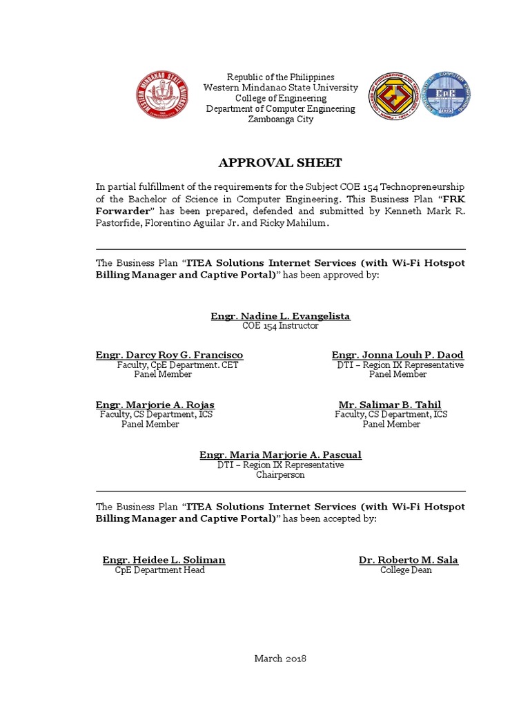 Approval Sheet | PDF