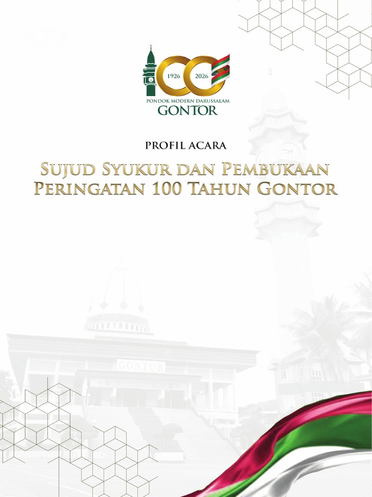 Layout Profil Kegiatan 100 Tahun | PDF