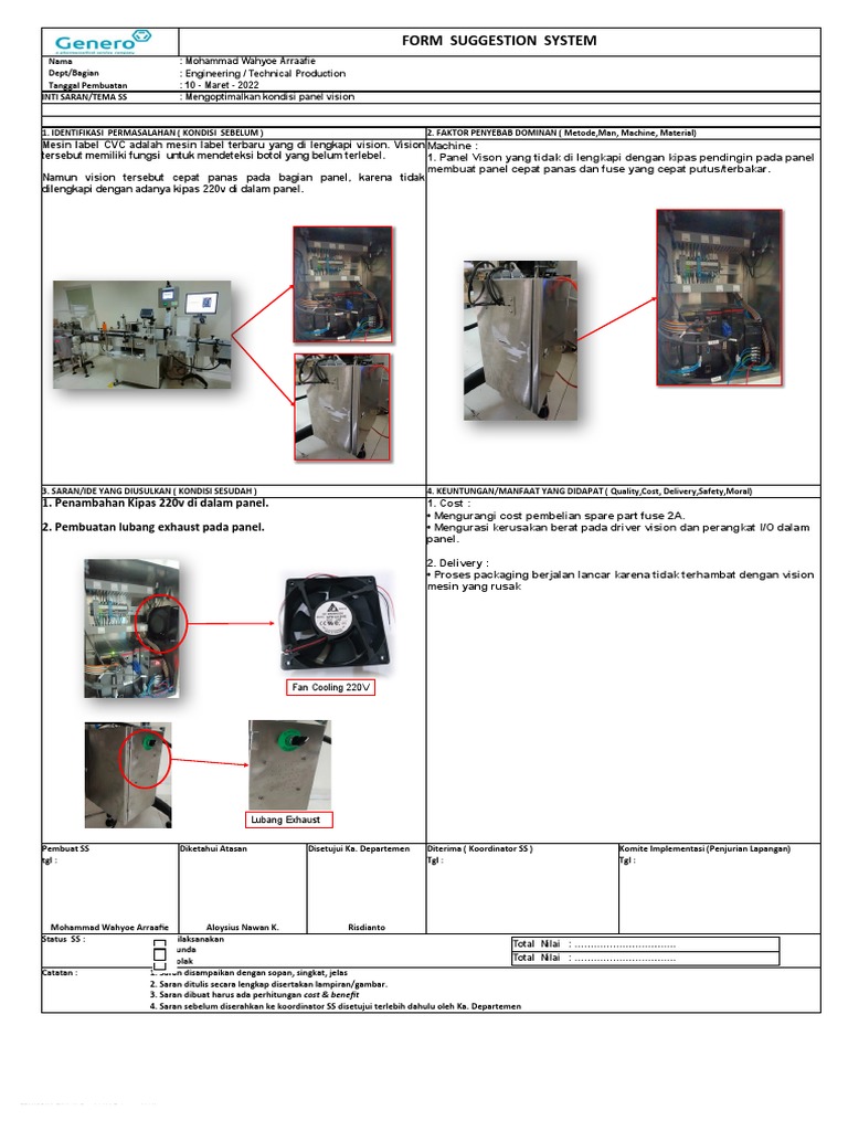 Contoh Format SS | PDF