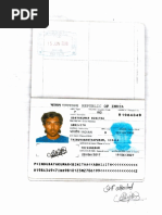 Indian Passport Sample Format 2023 | PDF