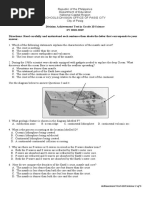 Grade 7 Science Diagnostic Test 2022 | PDF | Atmosphere Of Earth | Earth