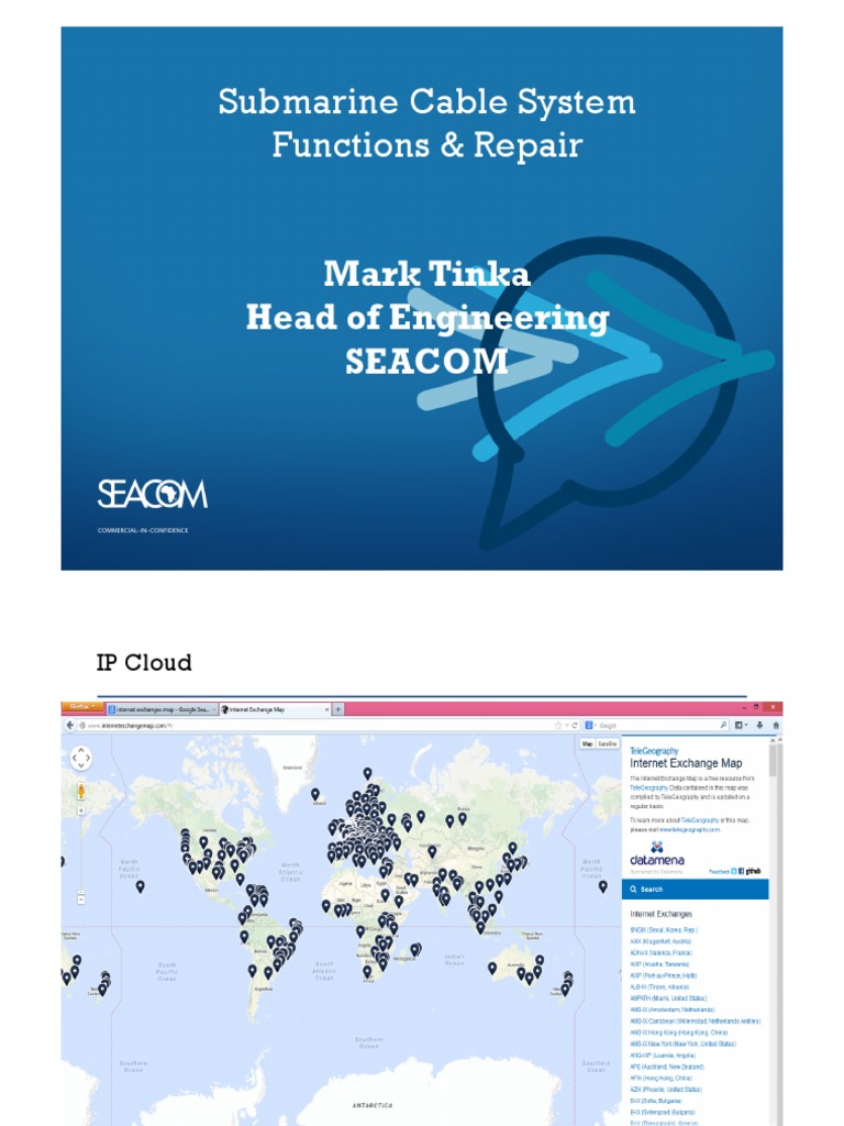 09.40 - Seacom - Mark Tinka | PDF | Wavelength Division Multiplexing ...