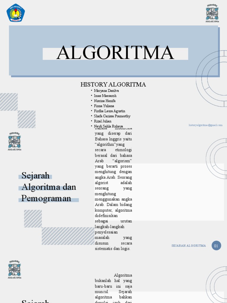Sejarah Algoritma | PDF