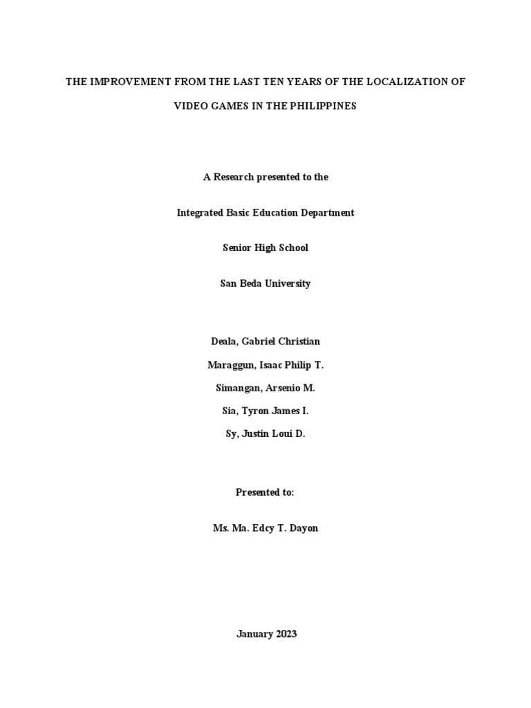Final Paper For PR Group 6 Information Technology | PDF | Methodology ... Final Paper For PR Group 6 Information Technology | PDF | Methodology ...